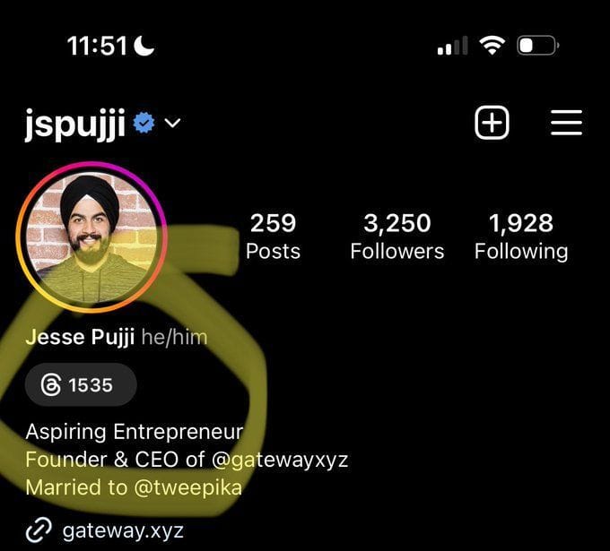 How to add Threads badge to Instagram