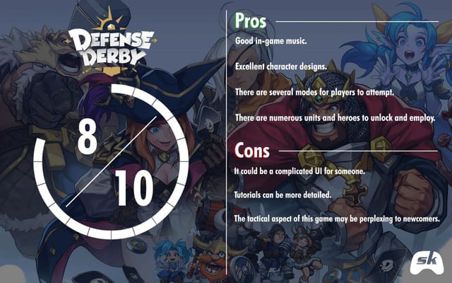Defense Derby review: New tower defense game with a twist
