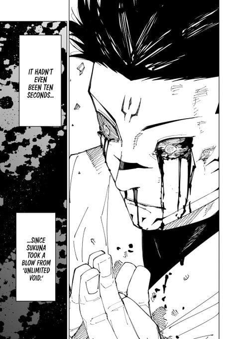 Jujutsu Kaisen chapter 230: Gojo proves himself unbeatable as Sukuna ...