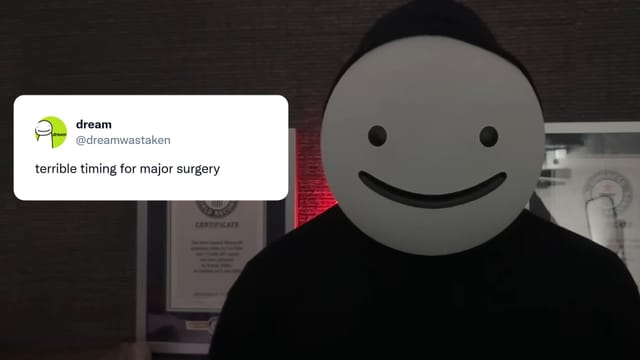 "Terrible timing for major surgery": Popular Minecraft streamer Dream ...