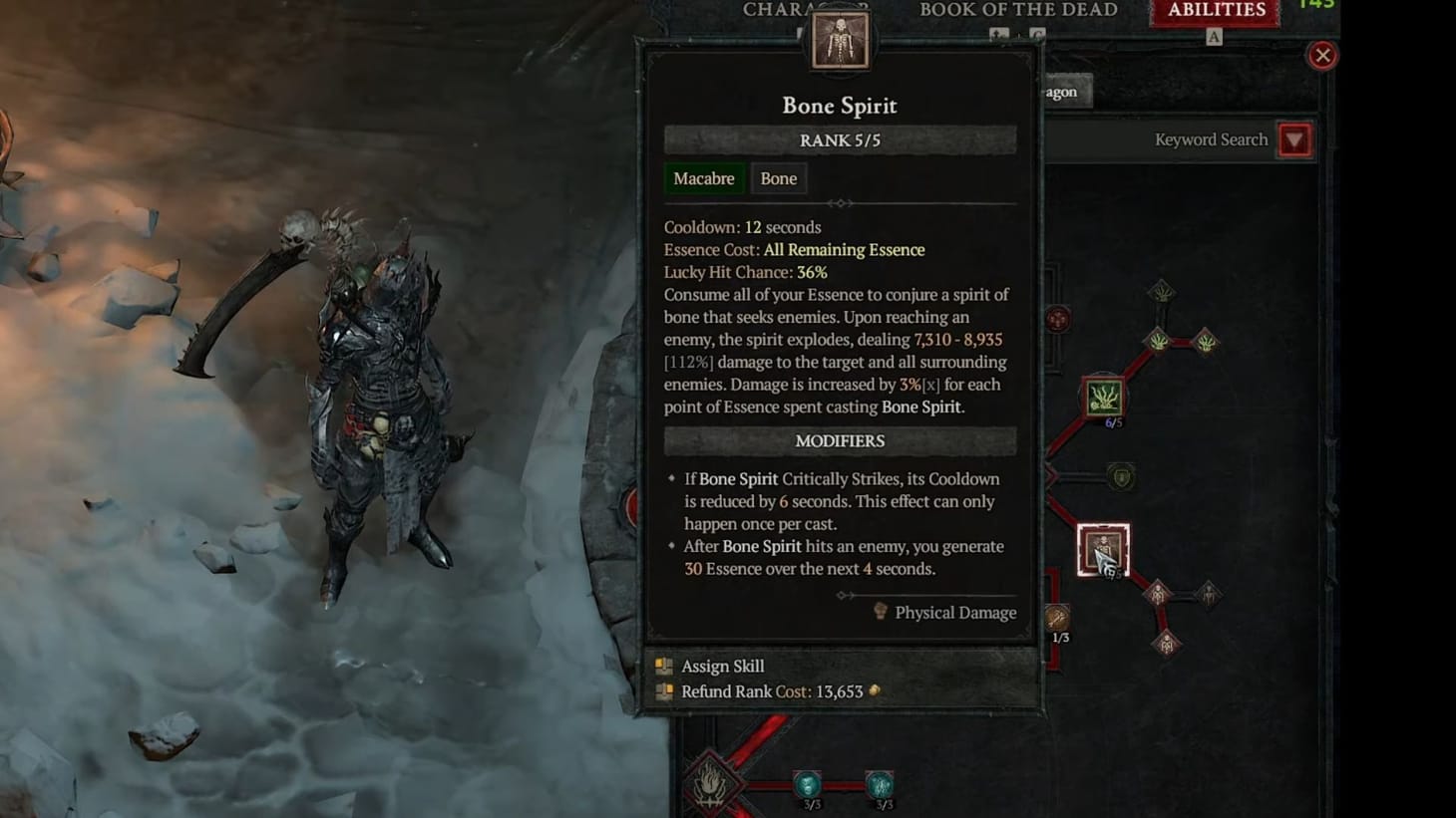 All Diablo 4 Macabre Necromancer skills