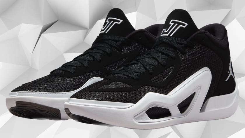 Jayson Tatum: Jayson Tatum’s Jordan Tatum 1 “Black/White” shoes: Where ...