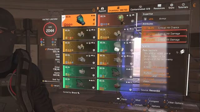 Top 5 Exotic Armor Pieces in The Division 2