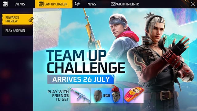 New Play and Win event in Free Fire MAX: Get free Weapon Loot Crate and ...