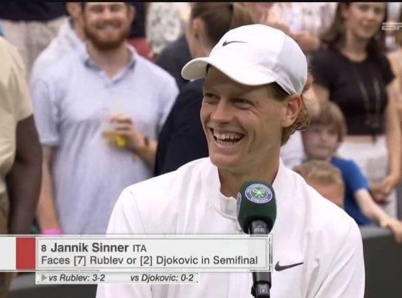 "Give me this feeling at least for one day" - Jannik Sinner after becoming youngest player to ...
