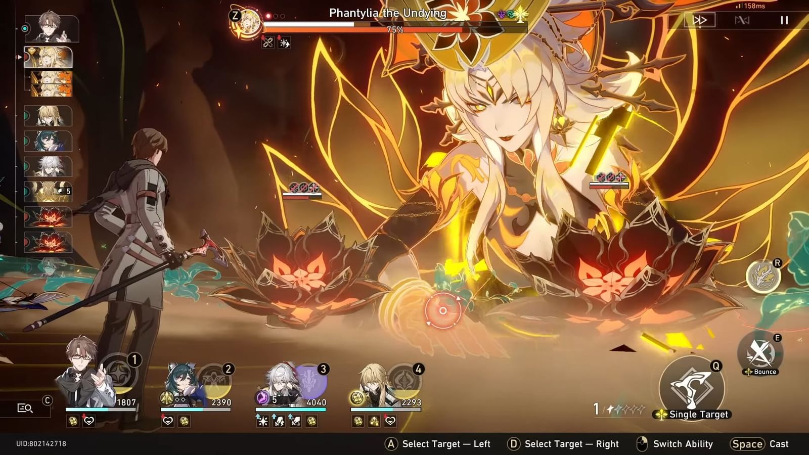 phantylia: Honkai Star Rail Phantylia boss battle guide