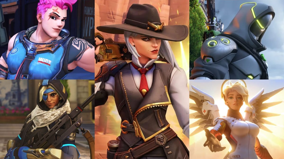 Top 5 Overwatch 2 team compositions for Ashe