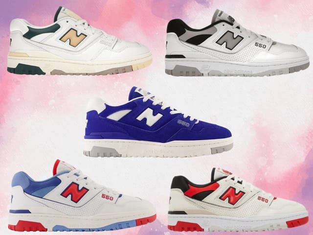 5 Best New Balance 550 colorways