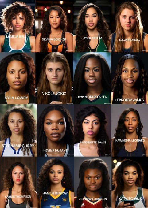 AI-generated female LeBron James, Steph Curry & other NBA players has ...