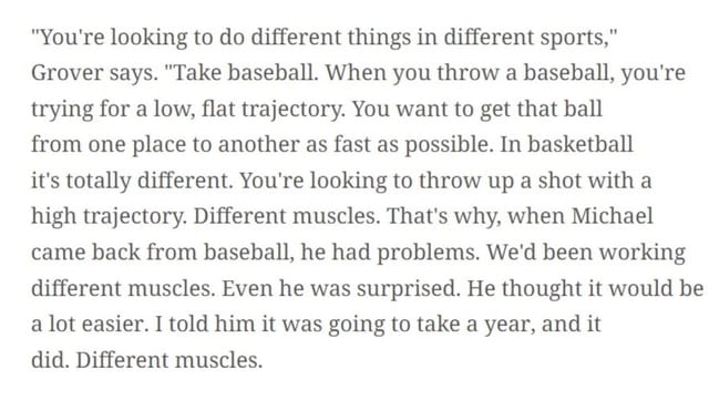 "When Michael came back from baseball.." - How Tim Grover got Michael ...