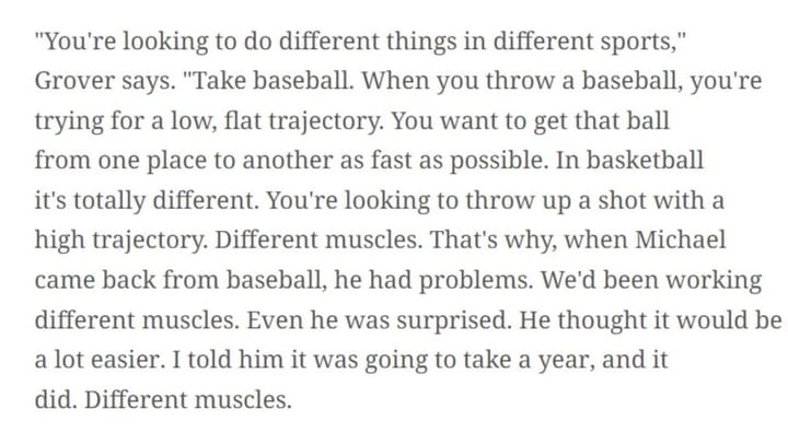 "When Michael came back from baseball.." - How Tim Grover got Michael ...