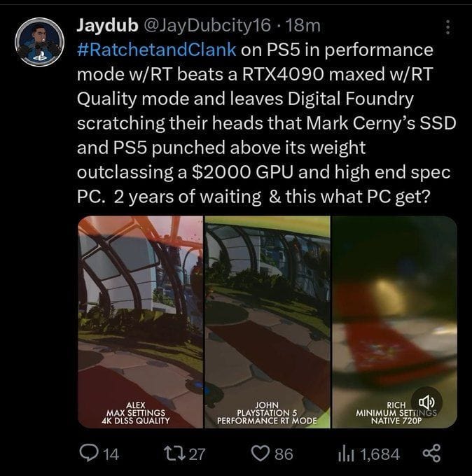 Is PS5 better than RTX 4090? Ratchet and Clank Rift Apart PC ...