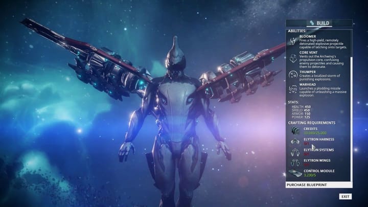 All the Warframe Archwings, ranked