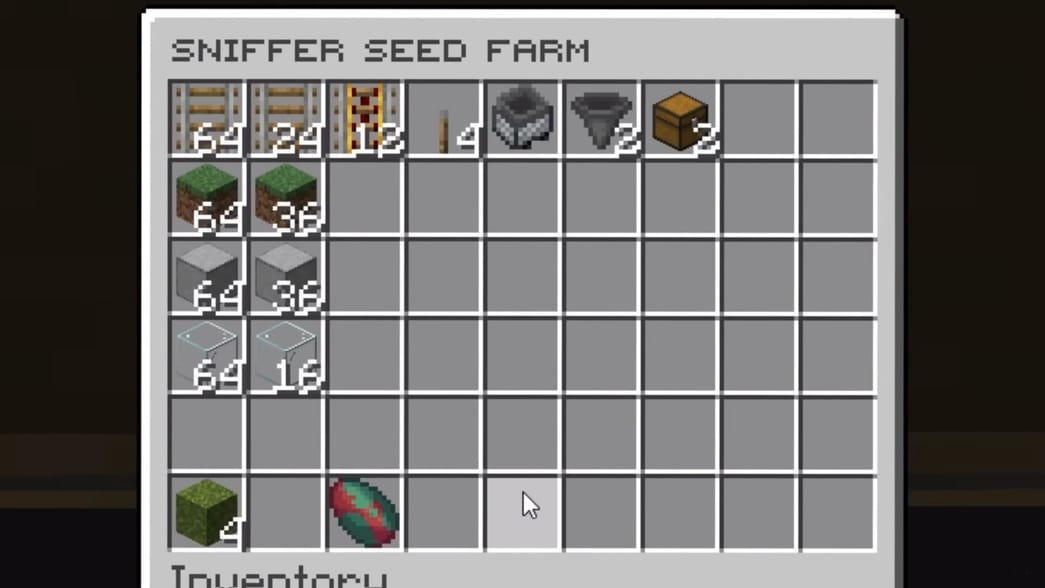 How to farm Sniffers in Minecraft