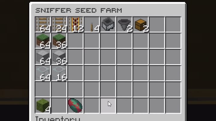 How to farm Sniffers in Minecraft