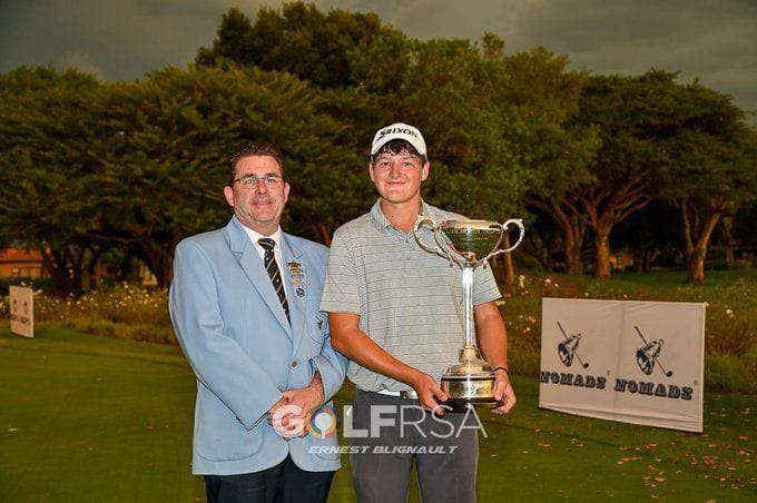 When South African teen Daniel Bennett secured resounding victory with ...