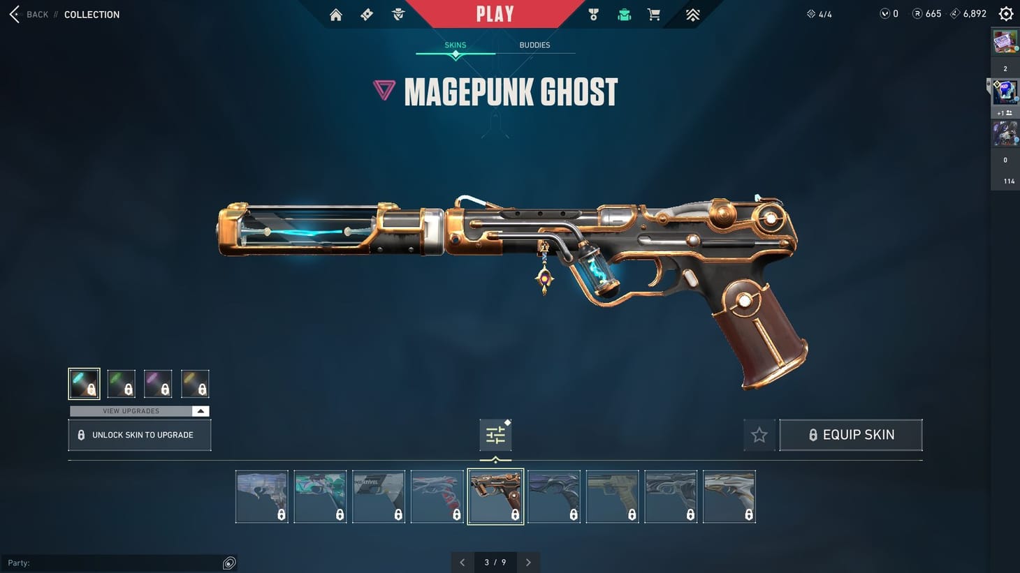 Valorant Magepunk skins ranked from worst to best