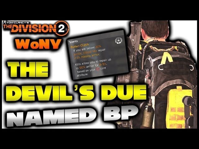 5 best backpacks in The Division 2