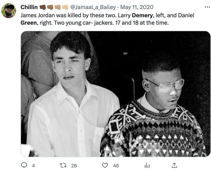 Michael Jordan's dad's neighbor once joked about him faking his death ...