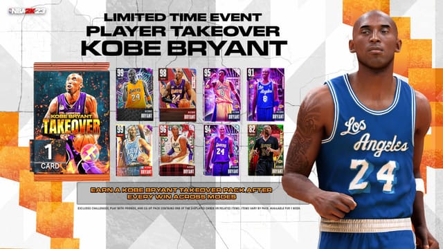 Kobe Bryant Takeover: NBA 2K23 Kobe Bryant Takeover Event: How to get a free 99-rated Invincible ...