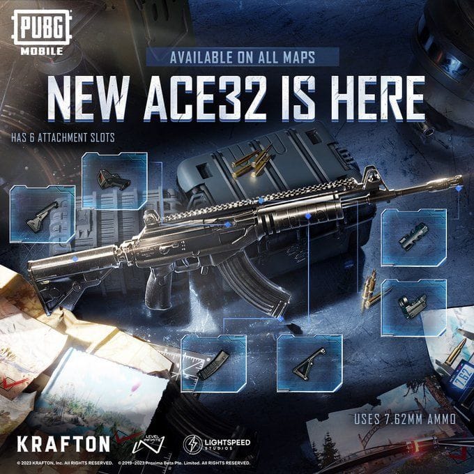 PUBG Mobile ACE32 gun - How to use, best tips, tricks, and more