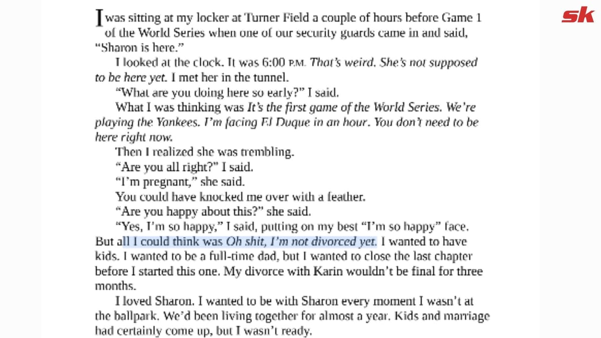 When Chipper Jones' second wife's pregnancy coincided with first wife's ...