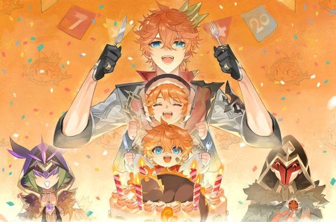 Genshin Impact Childe birthday 2023: Gifts, Mail, and official art