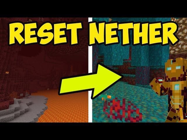 How to reset the Nether in Minecraft Java and Bedrock Editions
