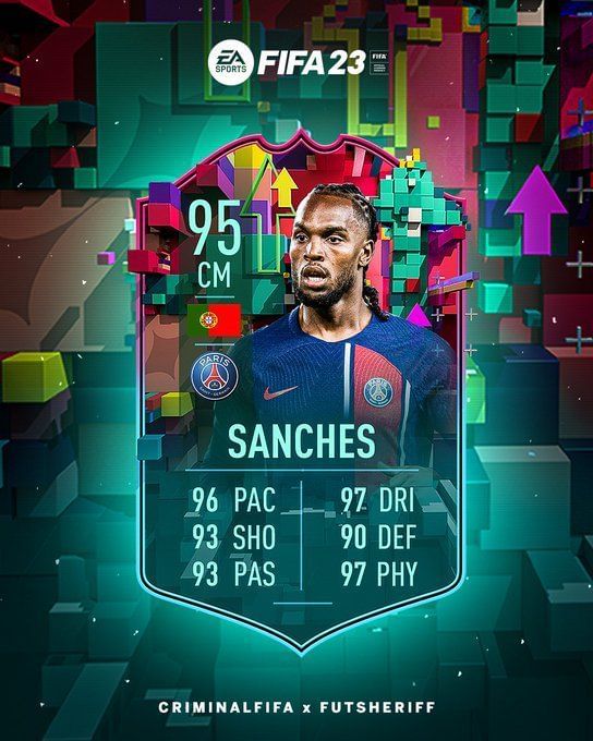FIFA 23 leak hints at Renato Sanches arriving as a Level Up player
