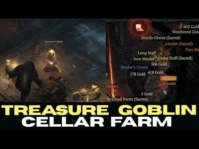How to defeat a Treasure Goblin easily in Diablo 4