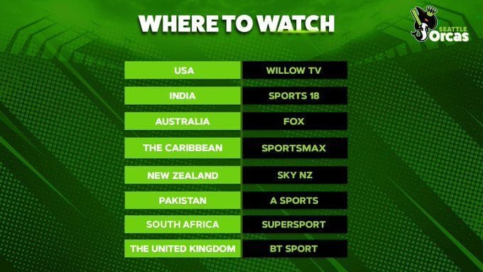 MLC 2023 Telecast Channel: Where to watch Major League Cricket in India