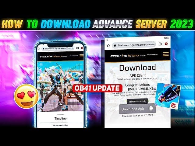 Free Fire OB41 Advance Server: Activation Codes list, how to get, and ...