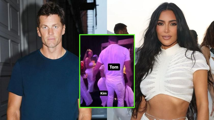 Tom Brady and Kim Kardashian spotted together at Michael Rubin's White Party