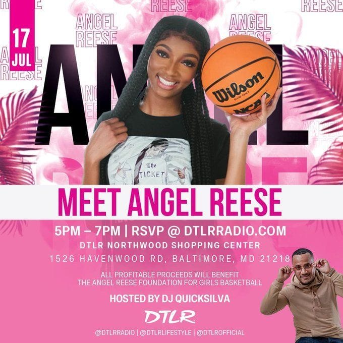 Angel Reese Meet & Greet: How to see Angel Reese during DTLR Meet ...