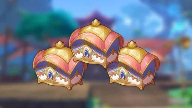 Find the location of the first, second, and third hidden treasure ...