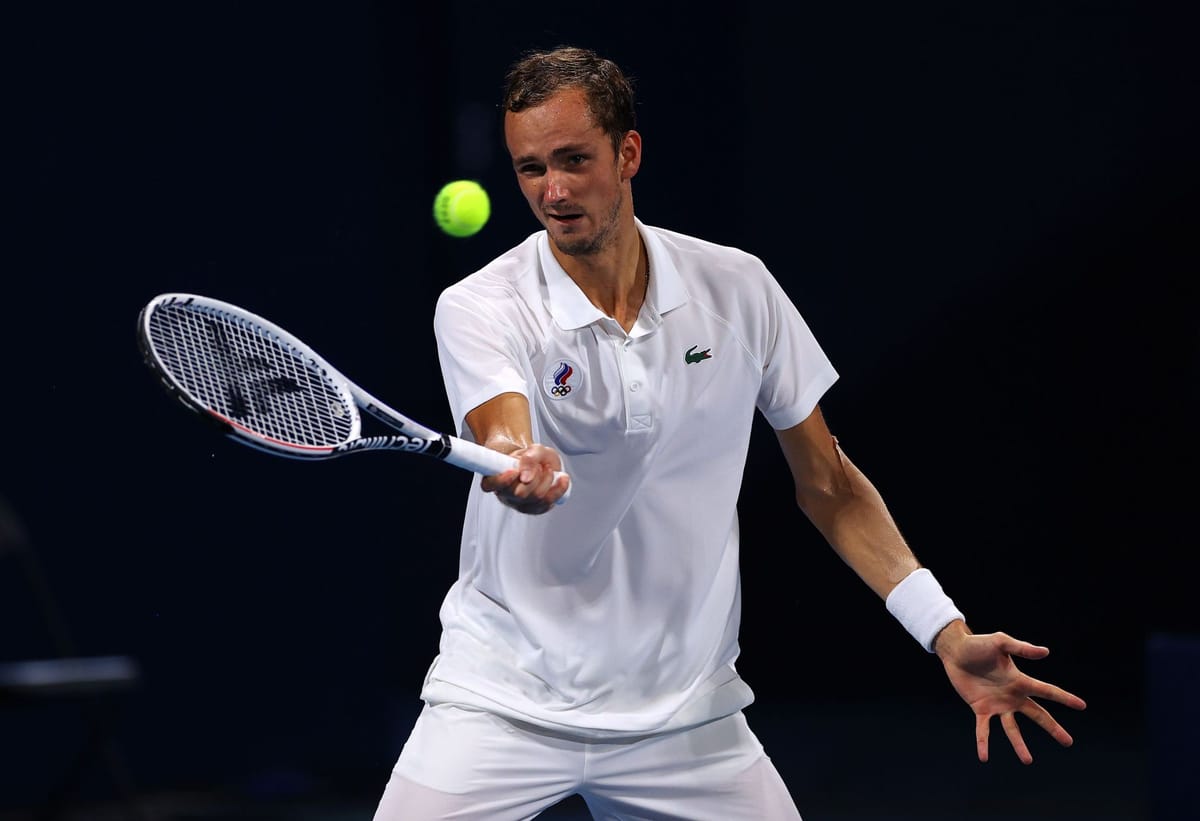 Daniil Medvedev shows daughter Alisa around Wimbledon on return to SW19