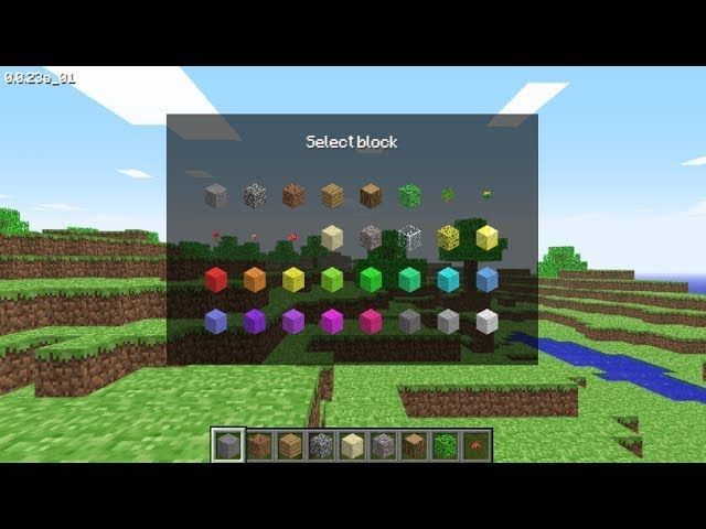 How to build in Minecraft Classic on browser