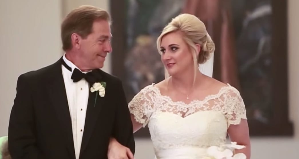 Who is Nick Saban's son, Nicholas? How many kids does the Alabama HC have?
