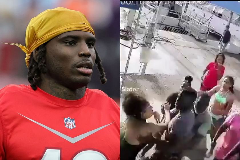 WATCH: Tyreek Hill’s alleged assault video from boat at Miami marina goes viral amidst WR’s ...