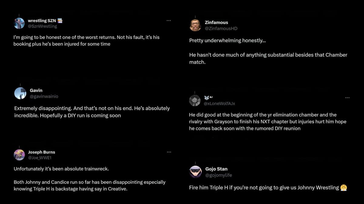 "Fire him Triple H," "Absolute trainwreck" - WWE Universe reacts to 5 ...