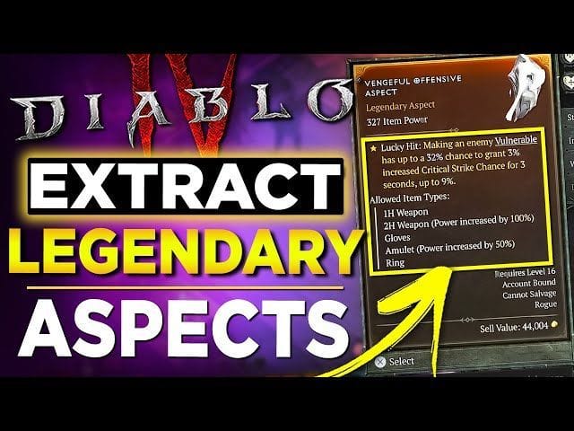 Do Diablo 4 Aspects stack?