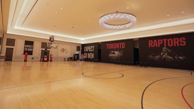 Toronto Raptors setting up special training facility in hotel has NBA ...