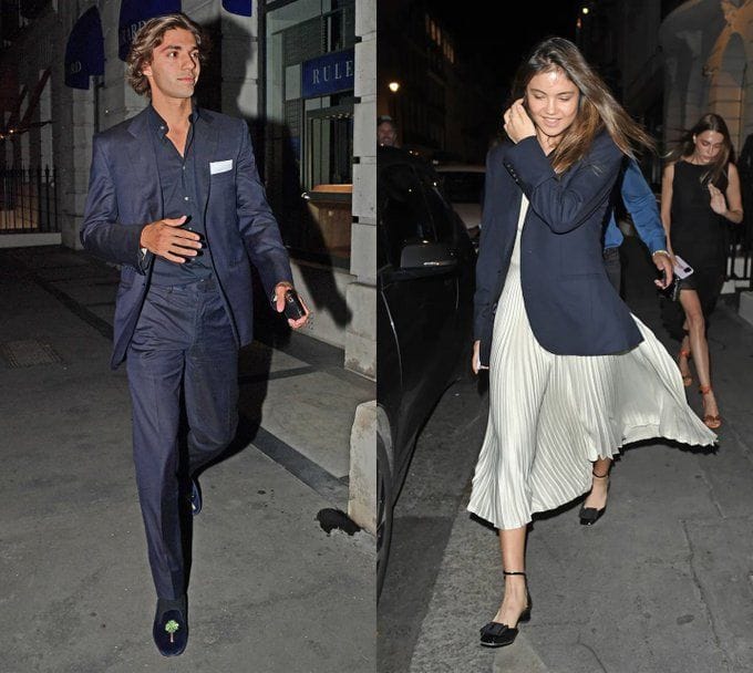 Emma Raducanu and Carlo Agostinelli dazzle in business casuals on night ...