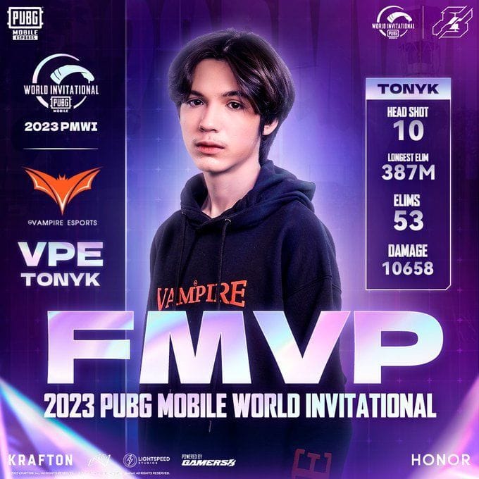 Vampire Esports crowned champions of PUBG Mobile World Invitational ...