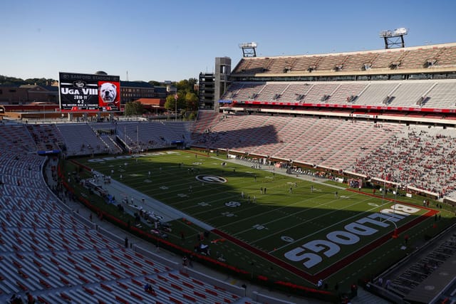In Photos: Georgia Bulldogs Sanford Stadium phase one of $68.5 million ...