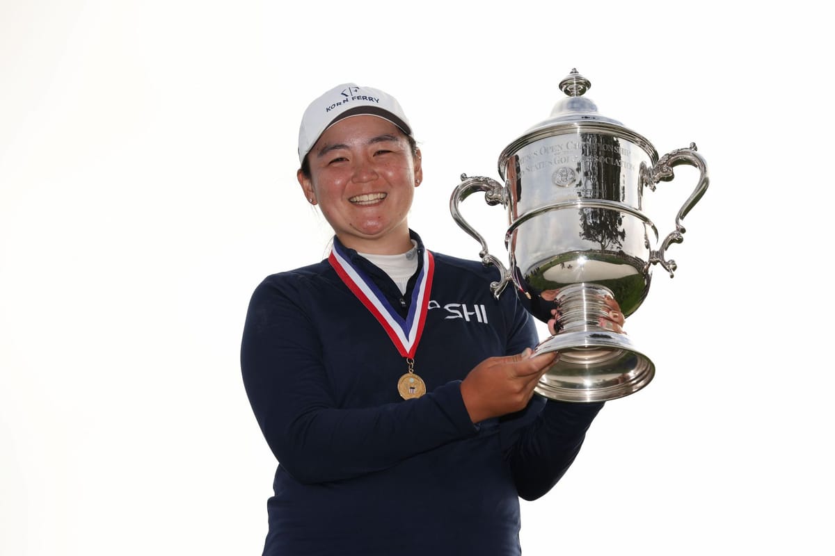 Watch: Celebration underway at Pebble Beach as Allisen Corpuz makes ...
