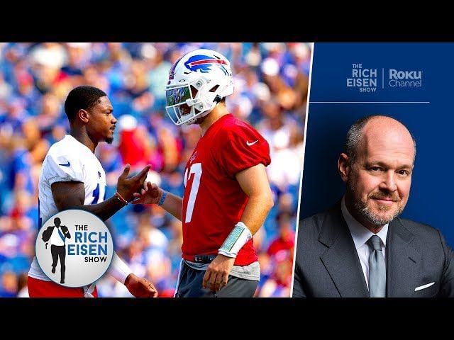 Josh Allen sounds off on media for blowing Stefon Diggs drama 'so far out of proportion' - "Let ...