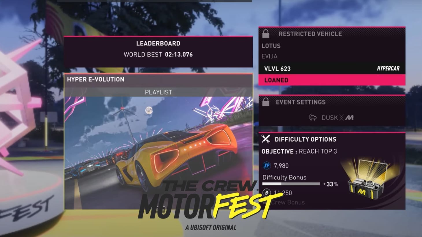 The Crew Motorfest Playlists confirmed so far (2023)