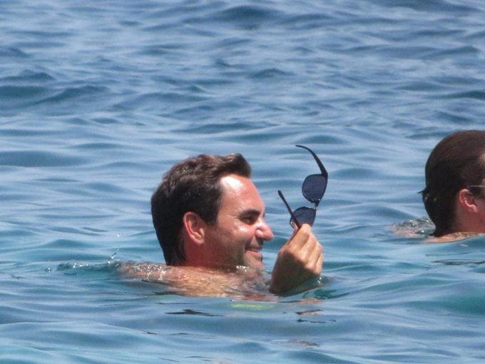 Roger Federer and family take a trip to Mallorca for a week-long vacation