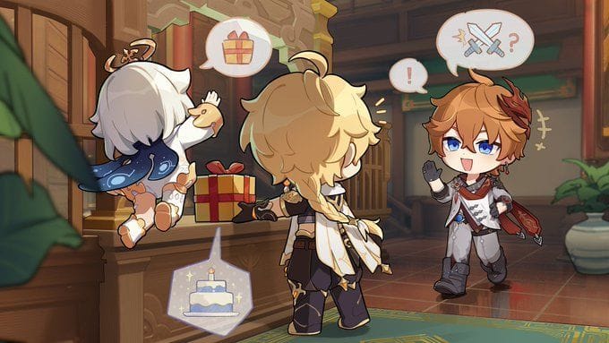 Genshin Impact Childe birthday 2023: Gifts, Mail, and official art